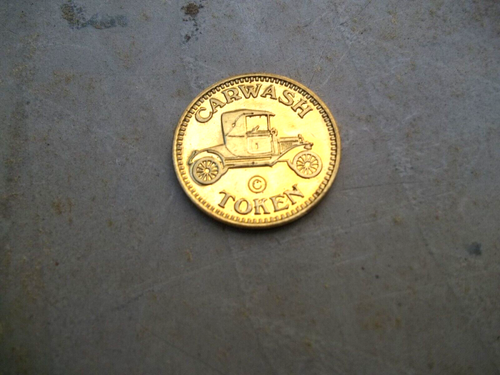 RARE Vintage Car Wash Brass Coin Token - Nice - See Photos | eBay