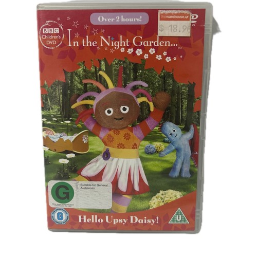 In The Night Garden - Hello Upsy Daisy! (DVD, 2007) R Universal Free ...