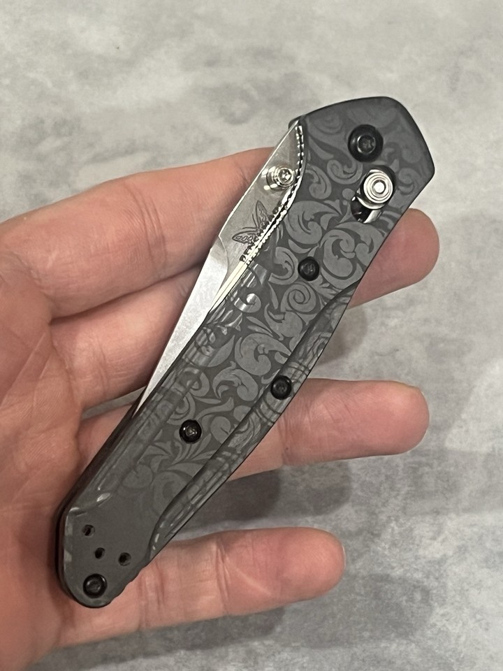 Benchmade 941 💎 422/500 GOLD LIMITED EDITION Osborne ZIRCONIUM ...