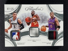 2024-25 Panini Flawless - Triple Patches Zach LaVine, Vince Carter ...
