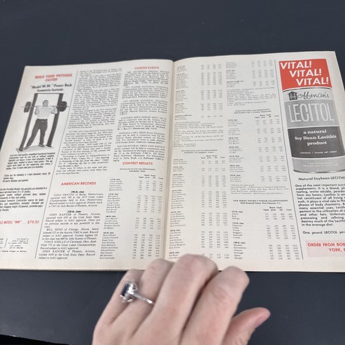 MUSCULAR DEVELOPMENT bodybuilding muscle magazine / KEN HOLBERT / 08-73 ...