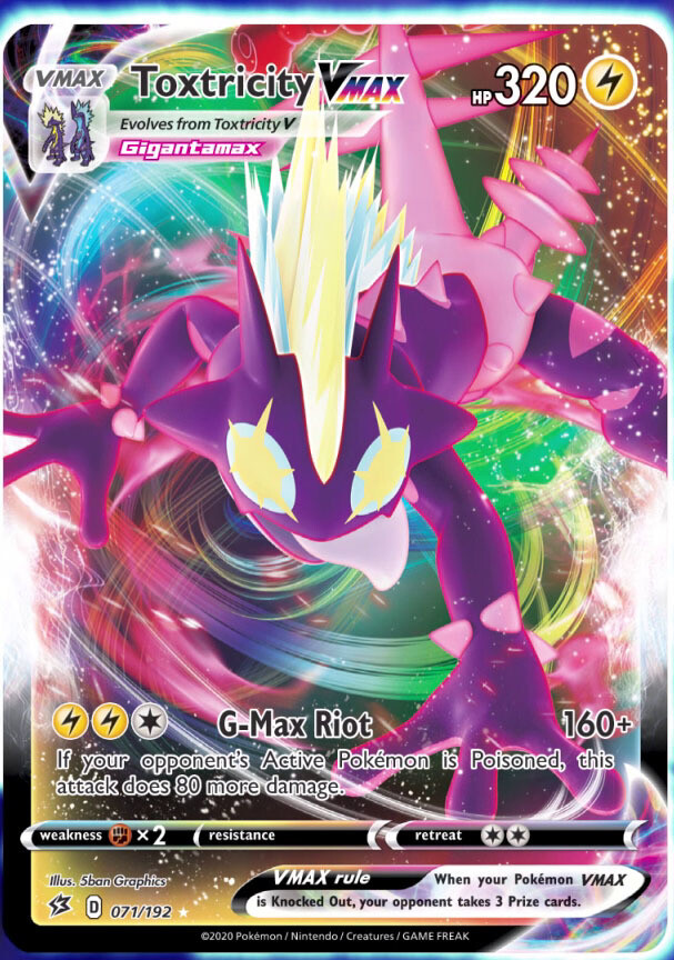 Toxtricity VMAX (Ultra Rare)[SWSH02]: Buy and Sell Prices & Values ...