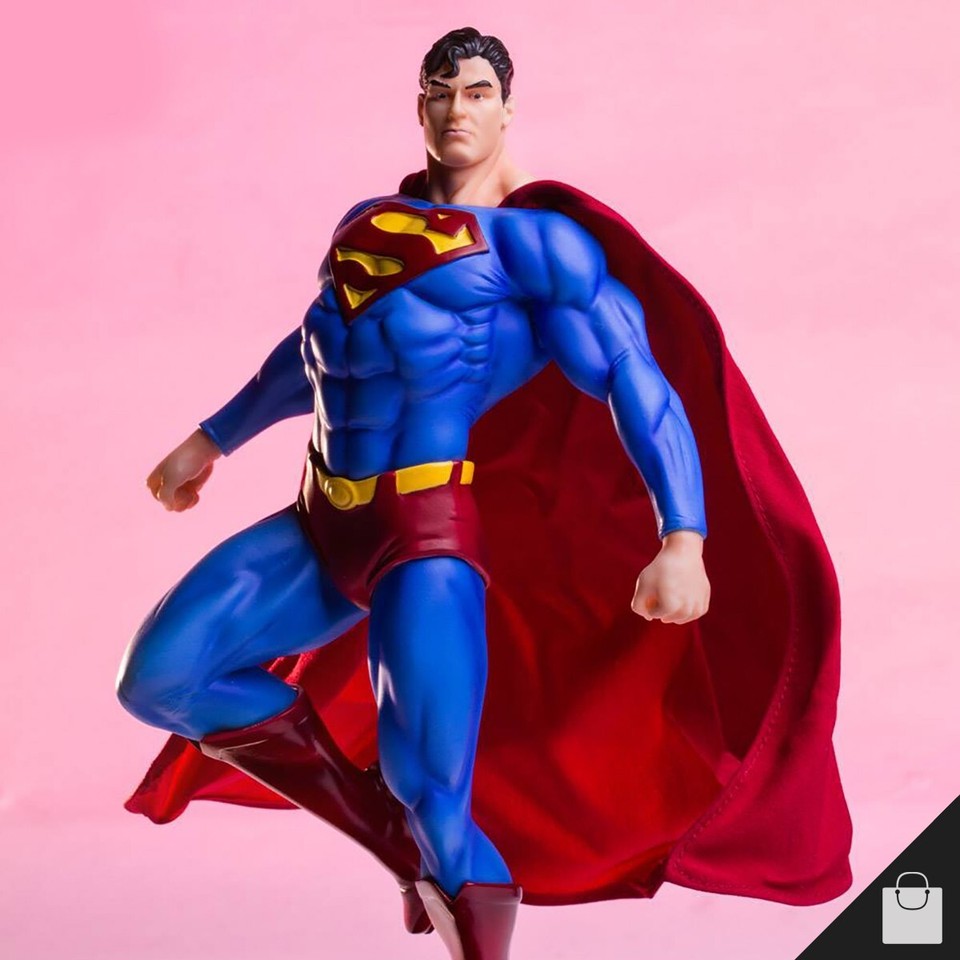 Iron Studios Superman Statue Figure Exclusive with Ivan Reis Autograph ...