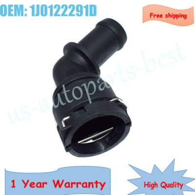 New Cooling Hose Connector 1J0122291D For VW Beetle Golf Jetta Passat ...