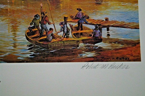 Robert Rucker The Race Signed & Numbered print | eBay