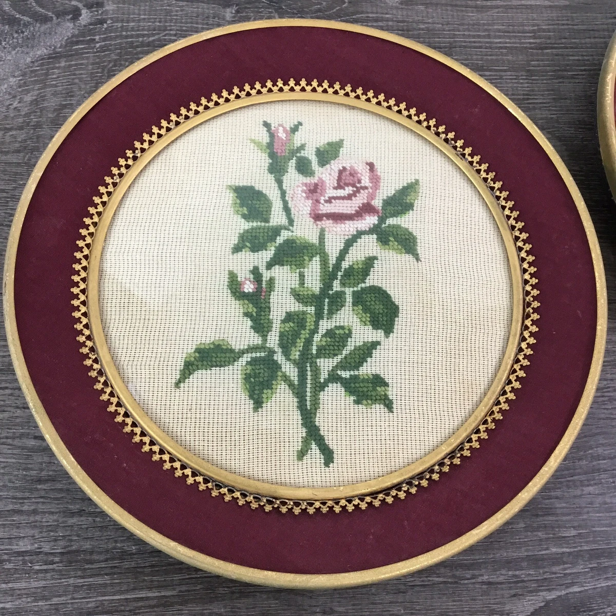 onlineshop discounts Completed Vintage Needlepoint, Musical Instruments ...