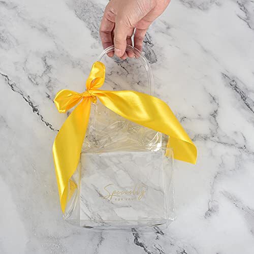 2 Inch x 25 Yards Wide Yellow Satin Ribbon Solid Fabric Ribbons Roll ...