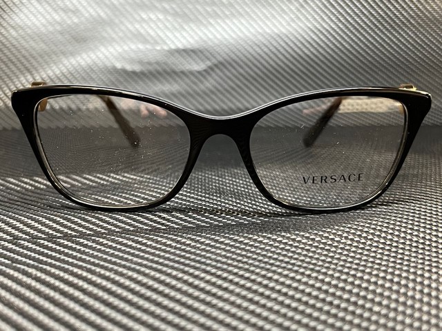 Versace 3293 Eyeglasses Gb1 Black 100 Authentic for sale online | eBay