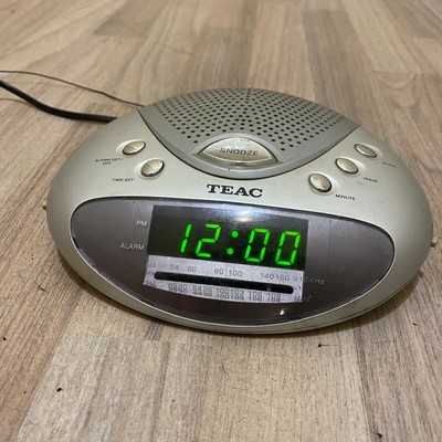 TEAC CRX-100 CLOCK FM RADIO ALARM | eBay Australia