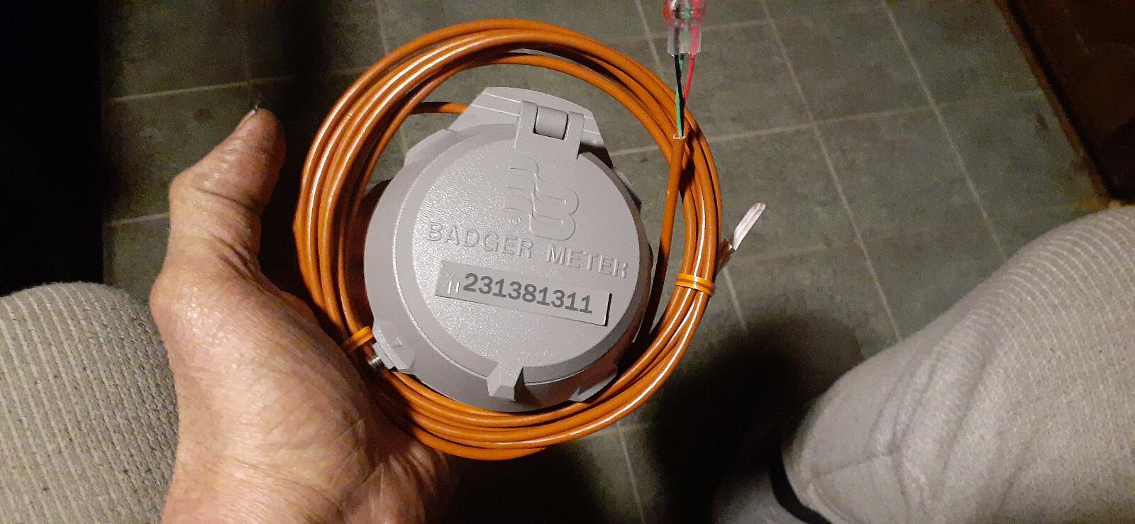 Badger Model 25 Water Meter Dial Register With Remote Read, HR-E, Brand ...