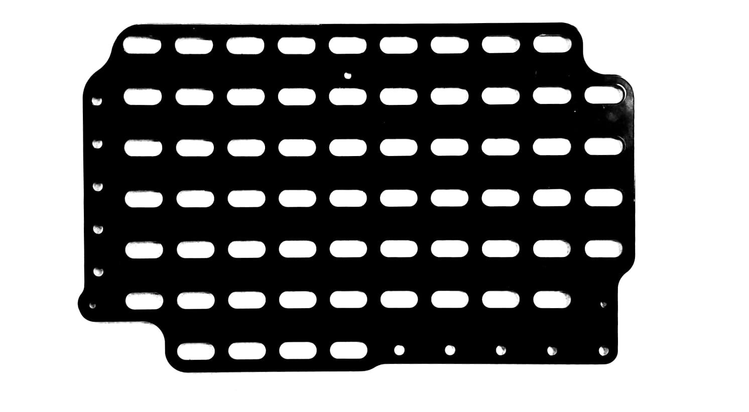 MOLLE PANEL CENTER CONSOLE FORD ECONOLINE VAN 4x4 CELL MOUNT DOGHOUSE ...