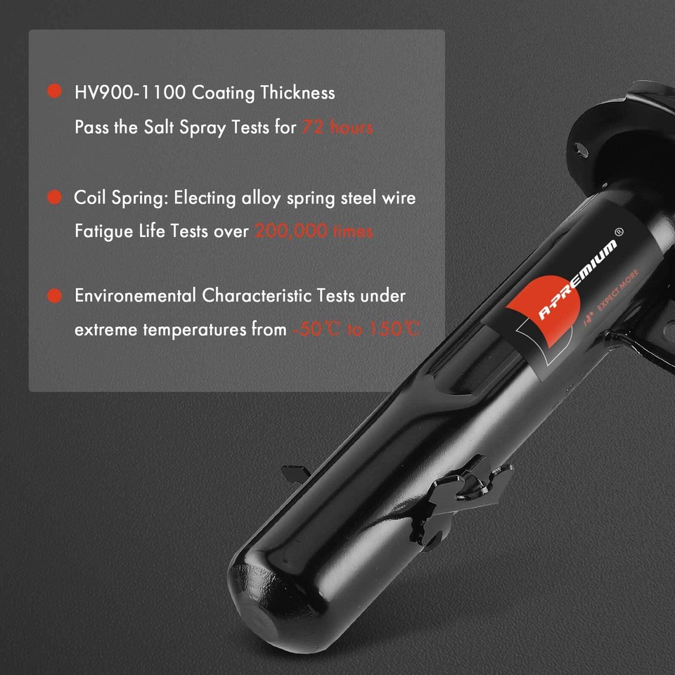 2x Front Left & Right Shock Absorber for Mini Cooper Countryman 2011 ...