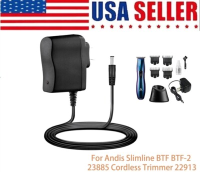 AC DC Adapter For Andis Slimline BTF BTF-2 23885 Cordless Trimmer 22913 ...