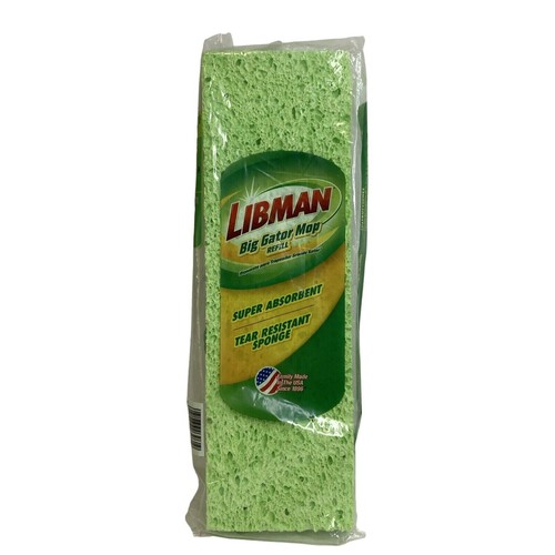 Genuine Libman Big Gator Mop Refill Sponge #03961 New Made In USA | eBay