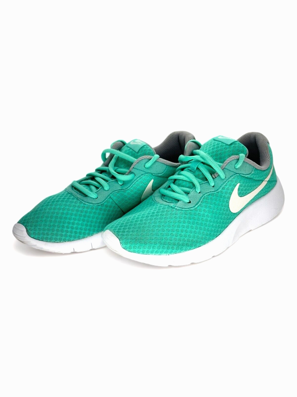 Nike Tanjun Grade School Girls Running Shoes Med Gree… - Gem