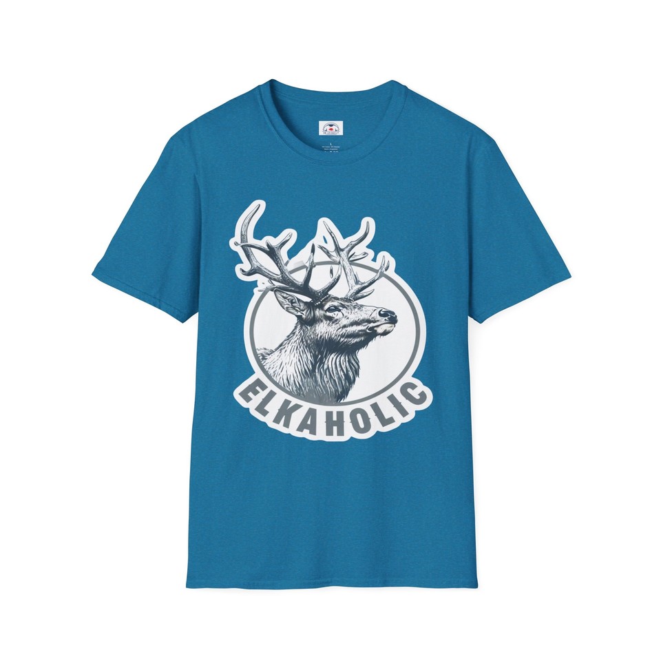 Elkaholic Unisex T-Shirt Nature Lover Gift Wildlife Apparel ELK Lodge ...