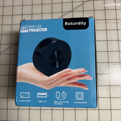 Time to Enjoy mini projector LED 1080 pixels NIB | eBay