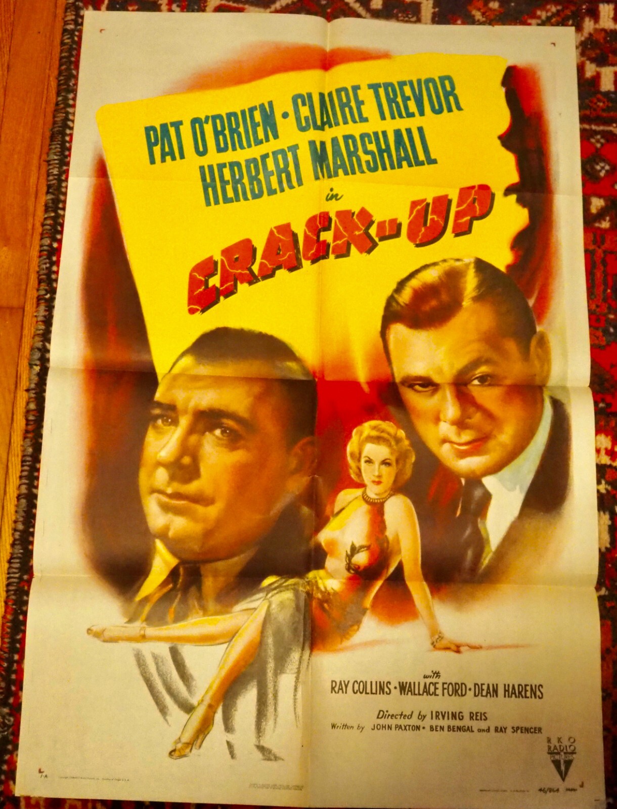 CRACK- UP, 1946 FILM NOIR | eBay