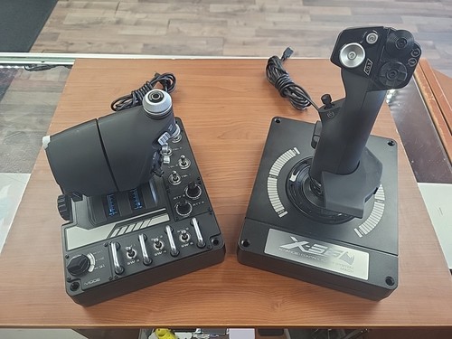 Logitech Hotas X56 Flight Stick With Throttle | eBay