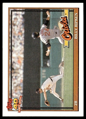 1991 Topps Billy Ripken Baltimore Orioles #677 | eBay