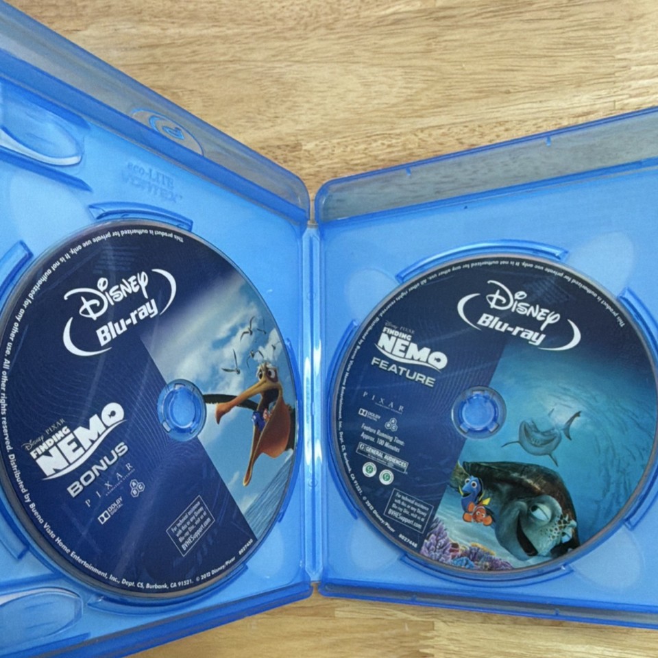Disney Pixar Finding Nemo (Blu-ray, Widescreen, Digital HD, 2003) | eBay
