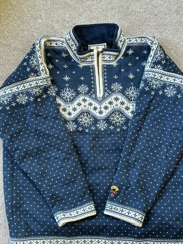 DALE OF NORWAY Gore WINDSTOPPER Dale Sport Fair Isle Snowflake Sz Large ...