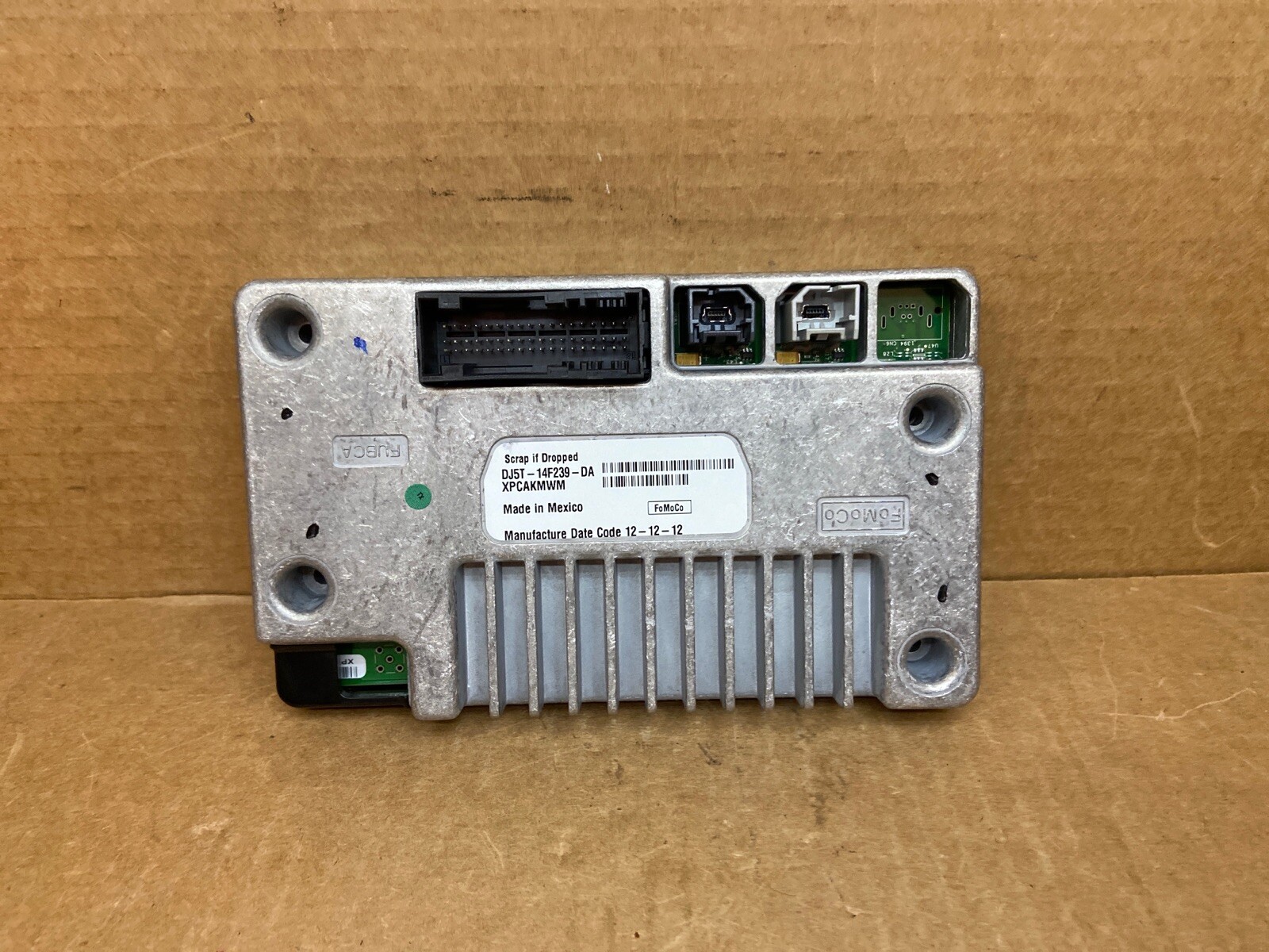 12 13 14 Ford Voice Recognition Sync Radio Module DA5T-14D212-KA DJ5T ...