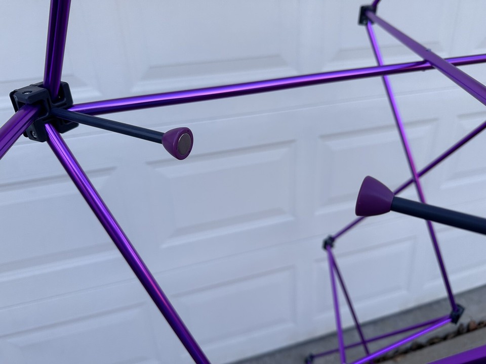 Trade Show Pop Up Collapsable Magnetic Display Straight 5 X 7.5 Frame ...