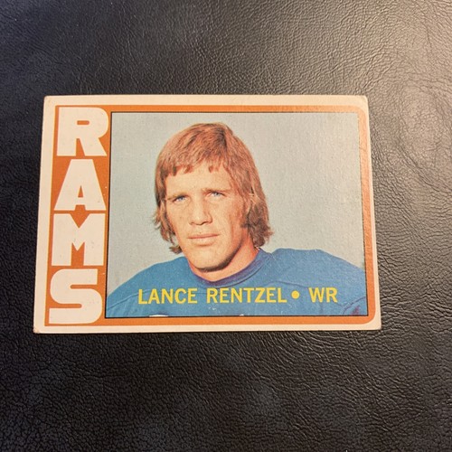 B44c 1972 Topps #81 lance Rentzel Los Angeles Rams | eBay