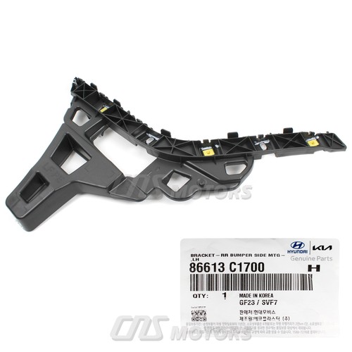 GENUINE Hyundai Sonata 15-19 for Rear Bumper-Side Bracket DRIVER 86613 ...
