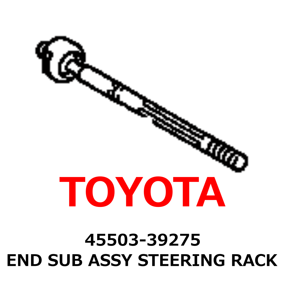 【NEW】 Toyota Genuine 2007-2011 Camry END SUB ASSY STEERING RACK 45503 ...