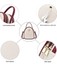 Women Shell Handbag Shoulder Crossbody Bag PU Satchel Quilted Purse ...