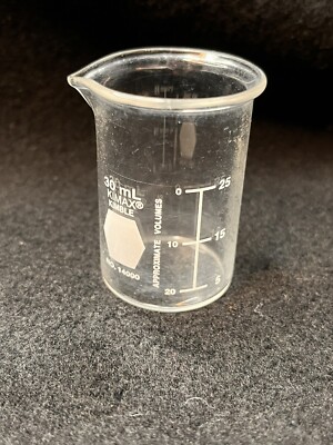 Pyrex Or Kimax 30ml Glass Beaker Lab Equipment Science | eBay