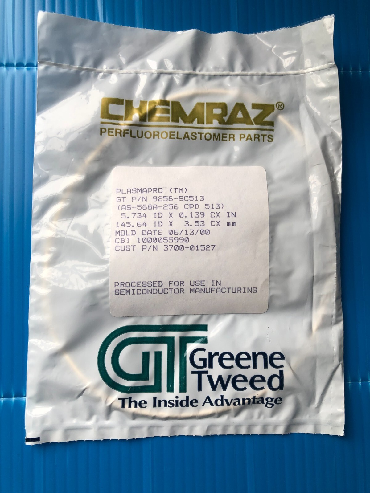 Applied Materials 3700-01527 O-Ring, Chemraz # 9256-SC513 AMAT | eBay