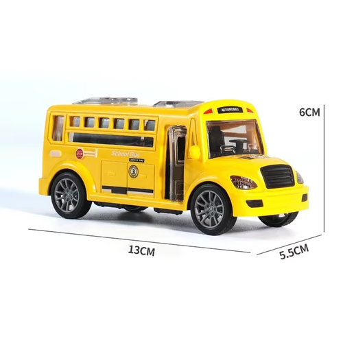 School Bus Model Car for Children Toys, Kids Educational Toy Cars ...