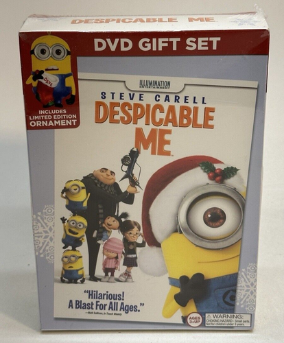 Despicable Me Limited Edition DVD Ornament Gift Set Steve Carell 2014 ...