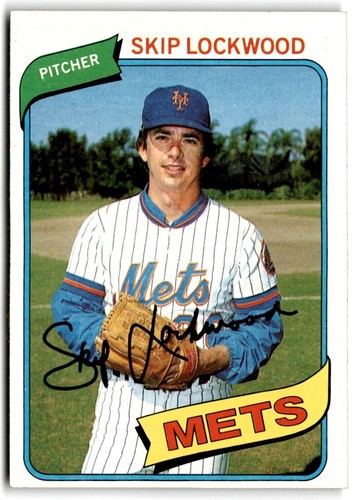 1980 Topps Skip Lockwood New York Mets #567 | eBay