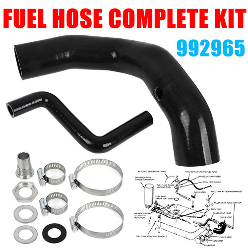 Fuel Vent Hose Nipple Complete Kit For Jeep Cj5 Cj6 1970 - 1975 992965 ...
