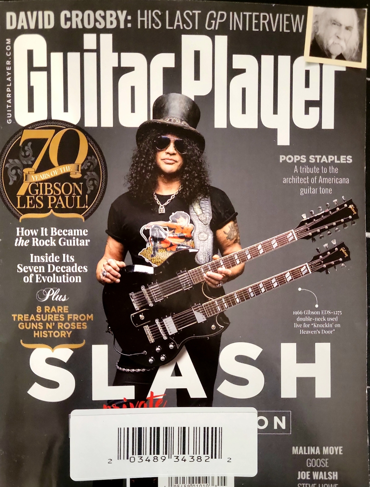 Slash Playing Guitar