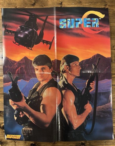 NES Super Contra Poster | eBay
