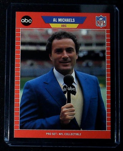 1989 Pro Set #3 Al Michaels Announcer Collectibles | eBay