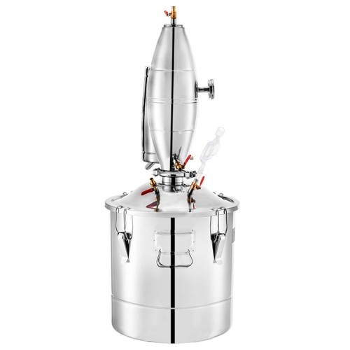 50L 13G Alcohol Distiller Brewing Kit Alcohol Still Stainless Wine ...