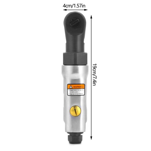 Pneumatic Mini Air Ratchet Wrench 1/4 Inch Drive Straight Shank | eBay