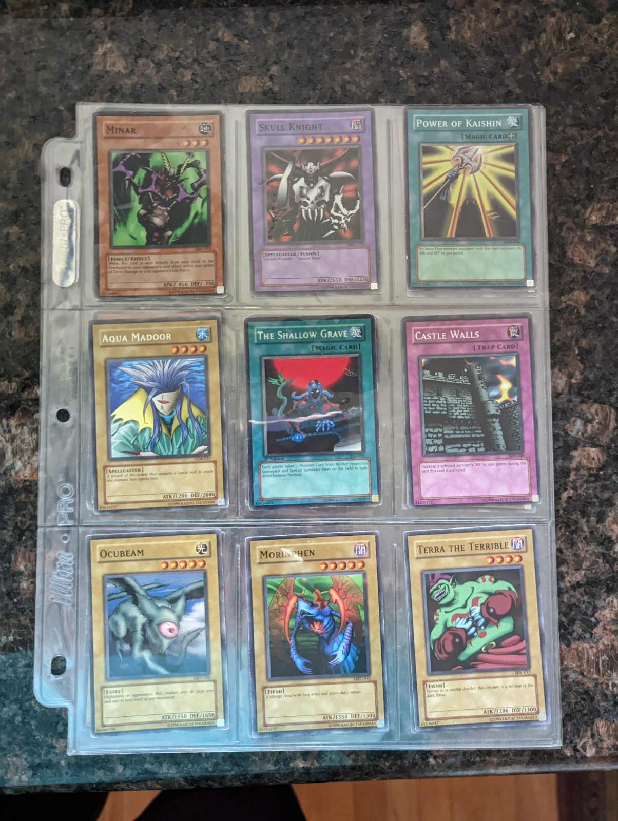 1996 1st gen first Yu-Gi-Oh YUGIOH Trading Card Game Lot of 80 cards L ...