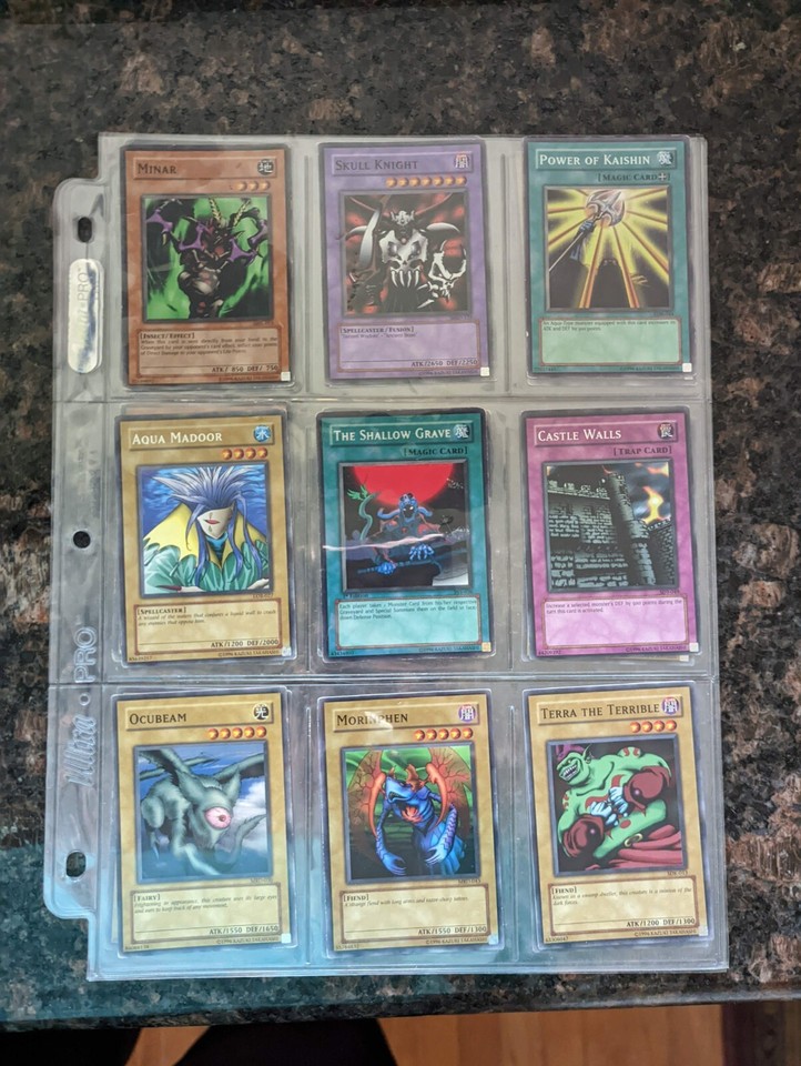 1996 1st gen first Yu-Gi-Oh YUGIOH Trading Card Game Lot of 80 cards L ...
