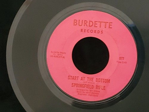 SPRINGFIELD RIFLE Start at the Bottom / Angelene 45 RECORD BURDETTE ...
