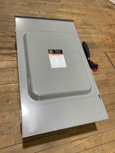 Square D HU364RB Non-Fusible Disconnect Switch 200A 600V AC/DC 3P 3PH ...