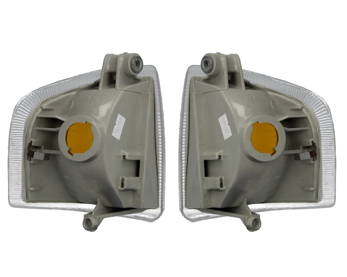 Ford Escort 1986-1990 White turn signal indicator blinker lights set ...