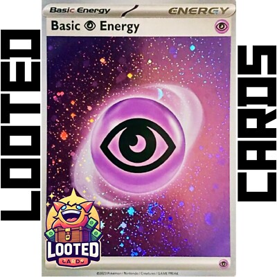 Basic Psychic Energy 005 - Scarlet & Violet 151 - Cosmic Holo - Pokemon ...