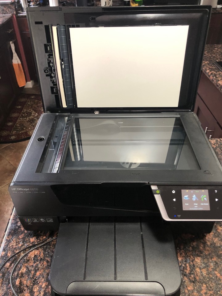 HP Officejet 6600 Inkjet Color All In One Printer Fax Scan Copy ...